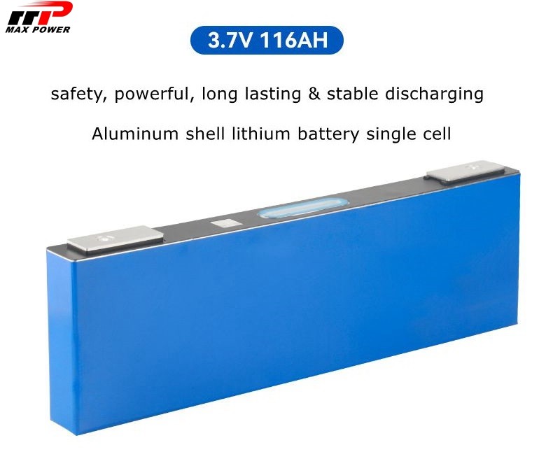 BMS 시스템과 116Ah 리튬 LiFePO4 배터리 3.65V IEC CB 인증서